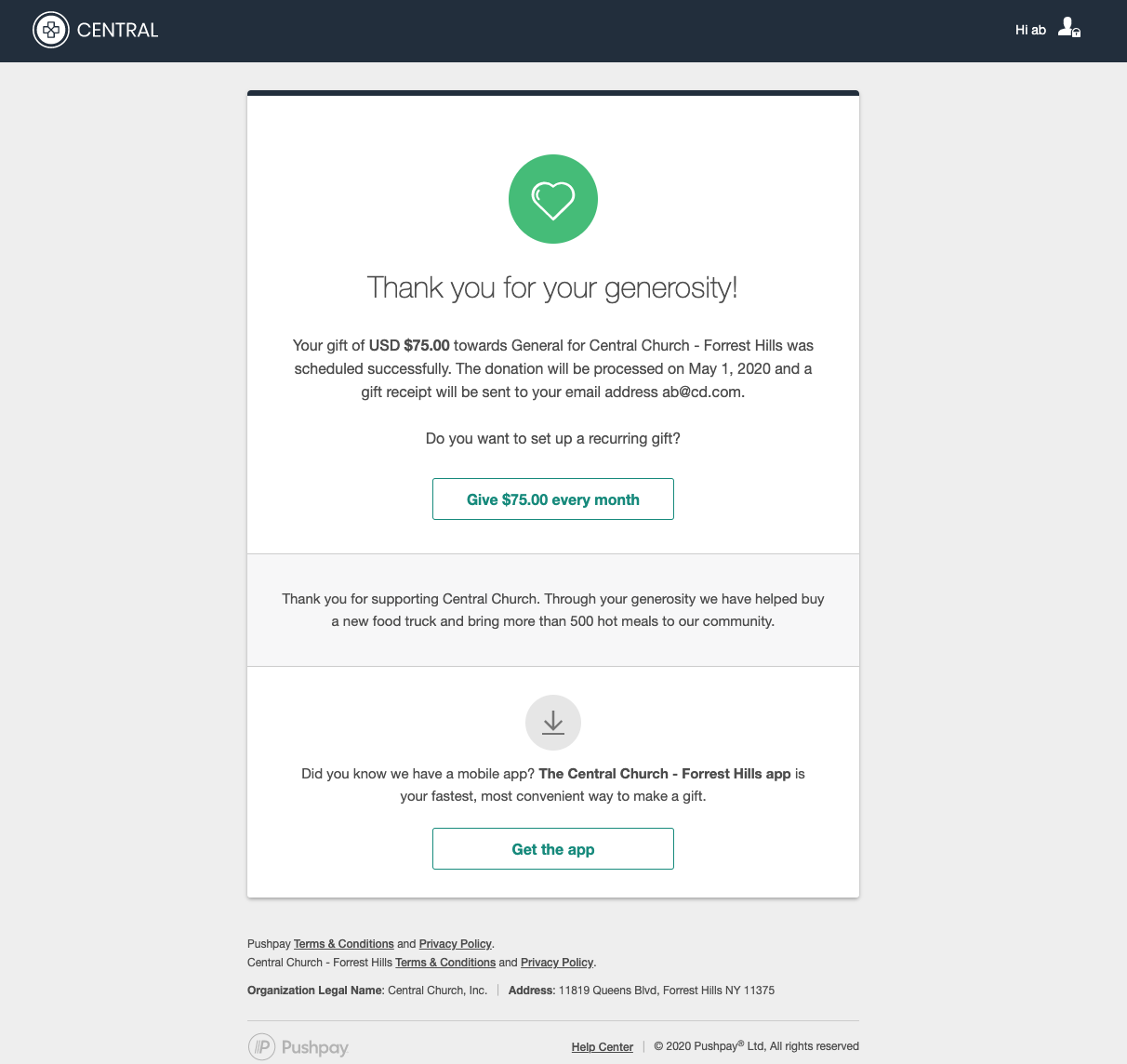 How to Make a One-Time Future Gift